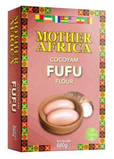 Mother Africa Cocoyam Fufu Mix for traditional African Fufu